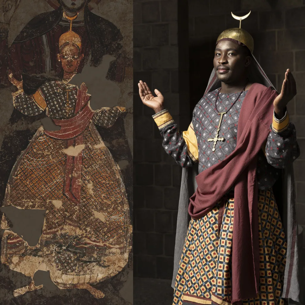 Medieval costumes from Nubia recreated by Polish researchers presented in Louvre | Science in Poland